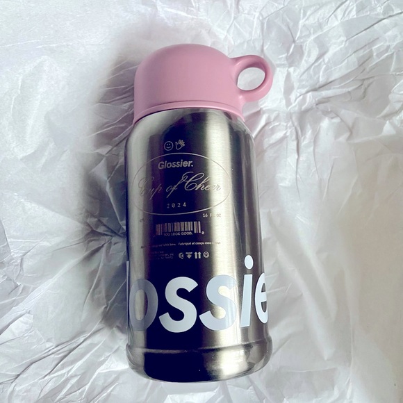 Glossier | Dining | Glossier Classic Pink Tumbler 224 Nwt | Poshmark